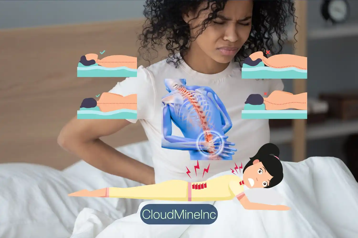 The Worst Sleeping Position for Lower Back Pain - CloudMineInc